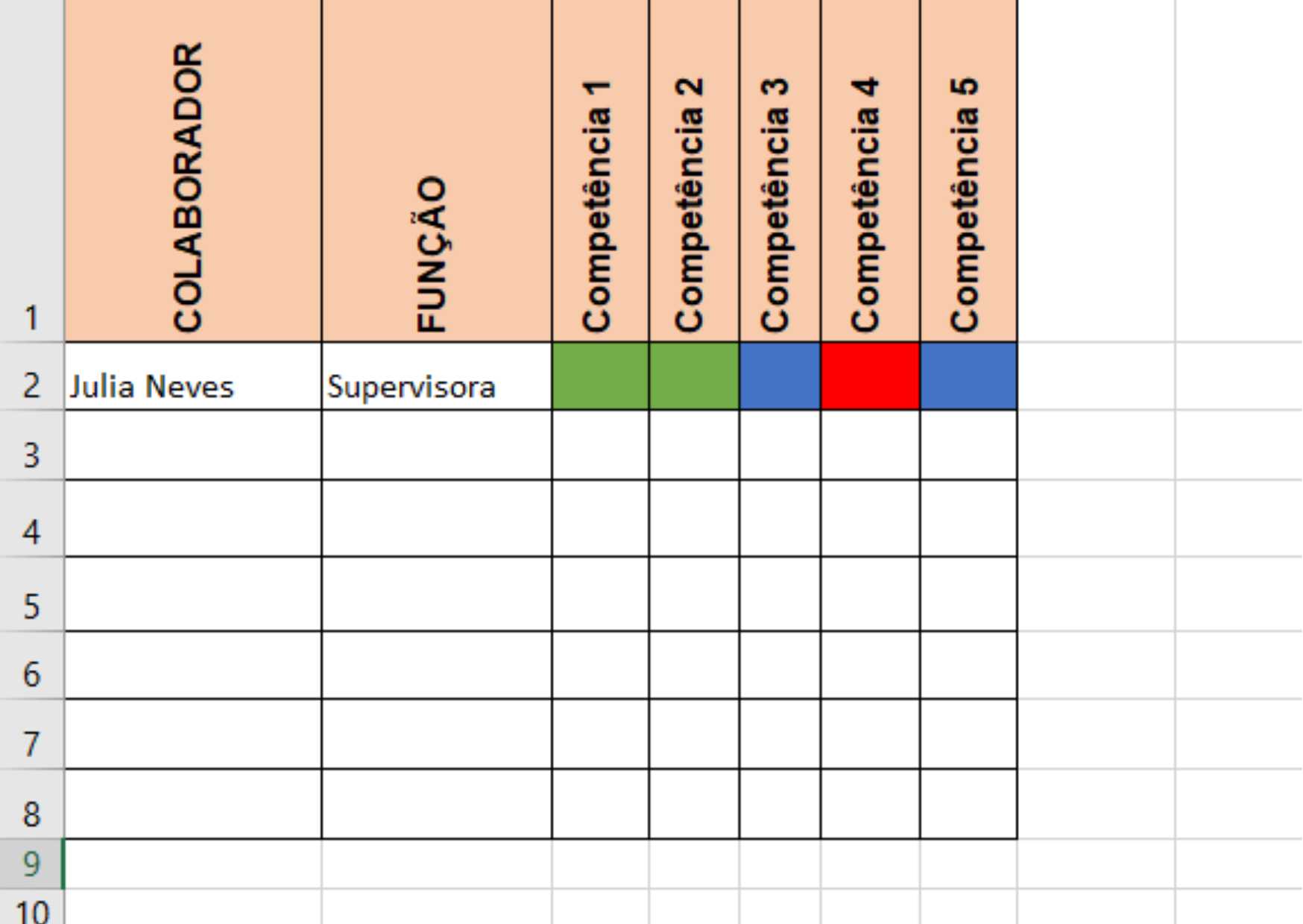 Exemplos de matriz de competências + como montar [Tutorial]